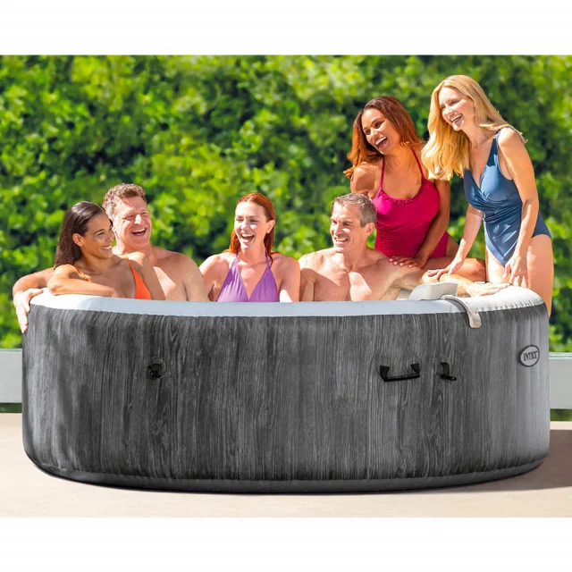 Intex Pure Spa Greywood deluxe Jacuzzi bazen za dvorište ( 28442 )