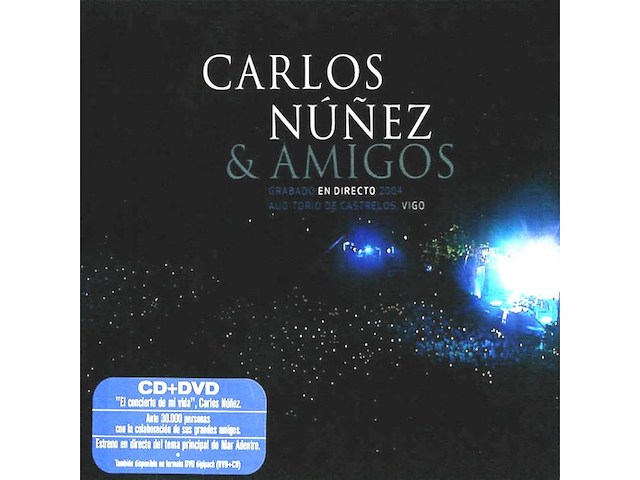 Carlos Núñez ‎– Carlos Núñez &;; Amigos (CD+DVD)