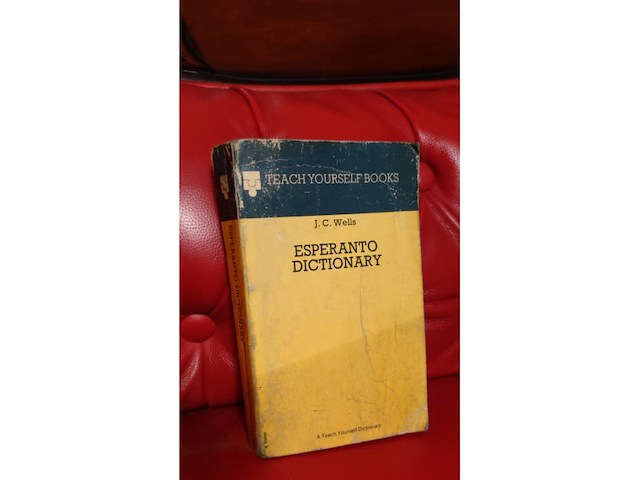 J.C. Wells, Esperanto dictionary (Rečnik esperanta)