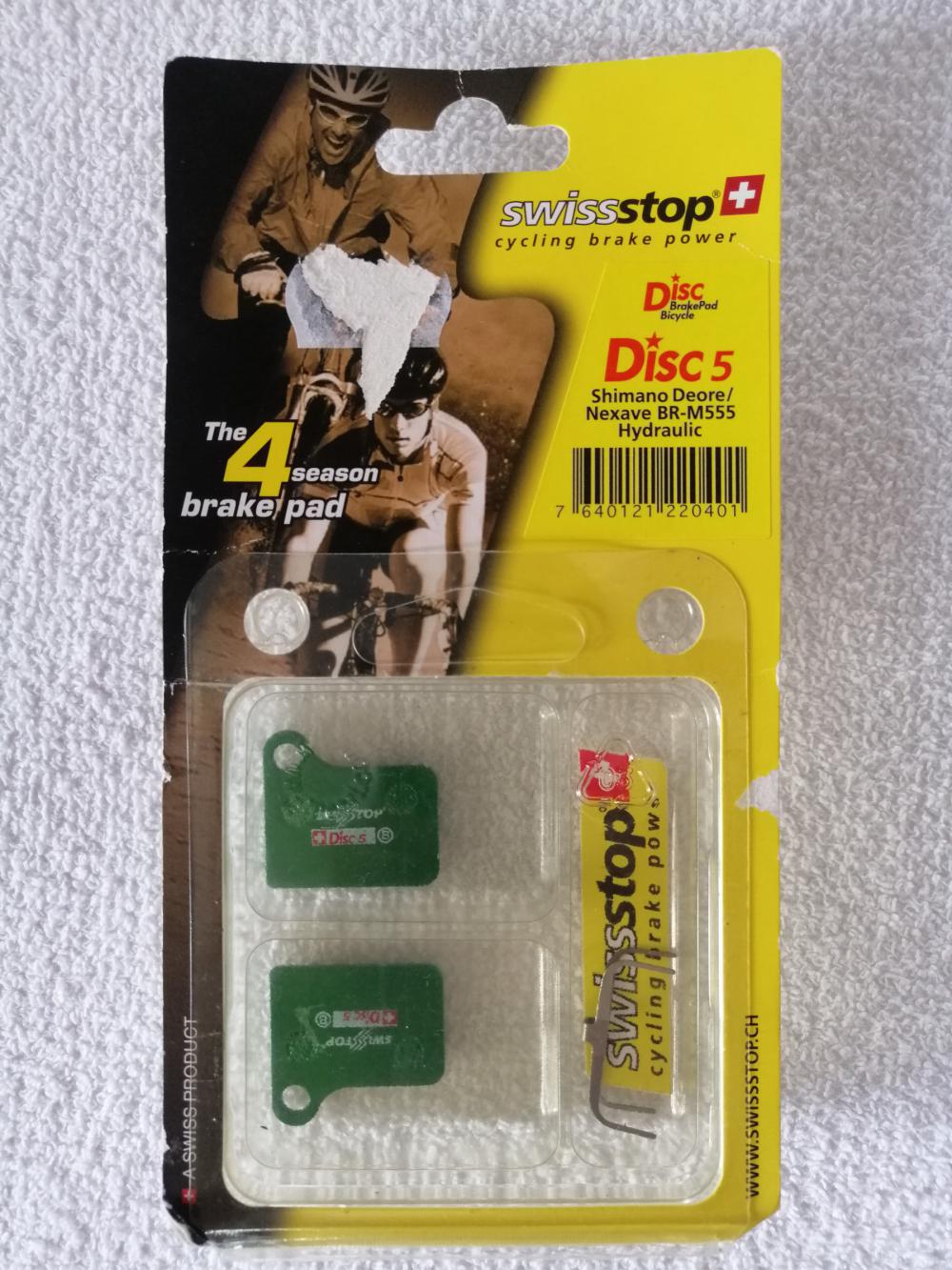 SwissStop pakne za SHIMANO Deore i Nexave M555