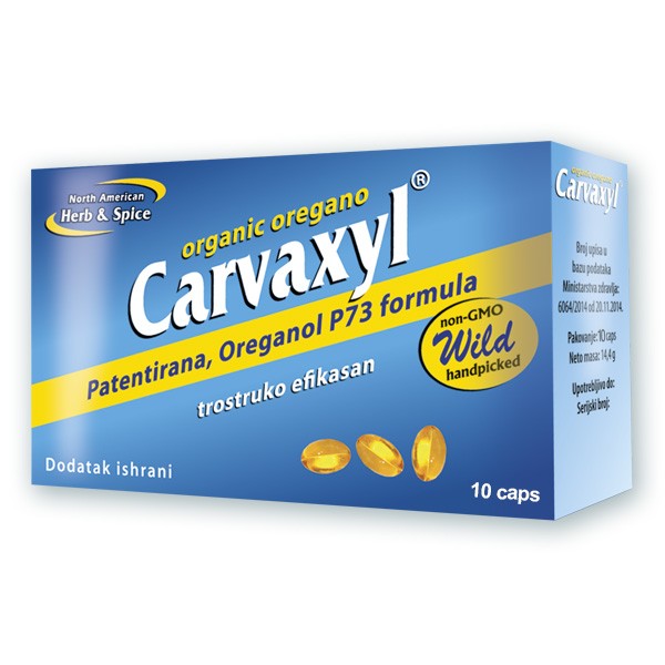 CARVAXYL DIVLJI
ORIGANO 10 kapsula