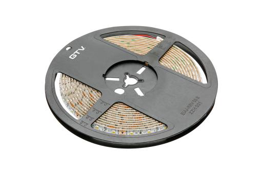 GTV Flash LED traka 3528, toplo bela, 24W 8mm, 5m, 12V IP20, LD-3528-300-65-CB