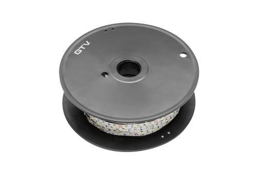 GTV LED traka Flash 2835, 60LED/m, toplo bela, 4.8 W/m, bez silikona, 8mm, 50m, 12V , LD-3528-300-20-CB-50