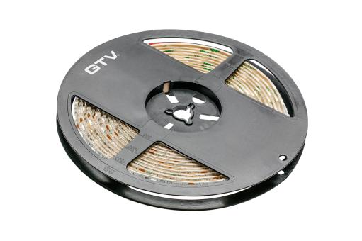 GTV LED traka 5050, 300 LED Dioda, topla bela,72W,10mm, rolna 5m,12V, IP 20., LD-5050-300-20-CB