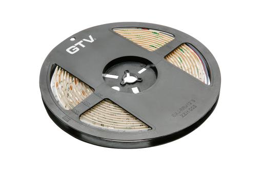 GTV LED traka vodootporna RGB, 150 LED, 36W, IP65 10mm, rolna 5m, 12V, LD-RGB-150-65