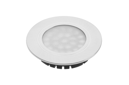 GTV LED lampa TREVI 230V, 4W, IP20 / IP44, toplo belo. aluminijum, kabl 150mm150mm, LD-TR24CB-53