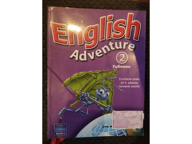 ENGLESKI JEZIK ENGLISH ADVENTURE 2 UDŽBENIK ZA 4 RAZRED