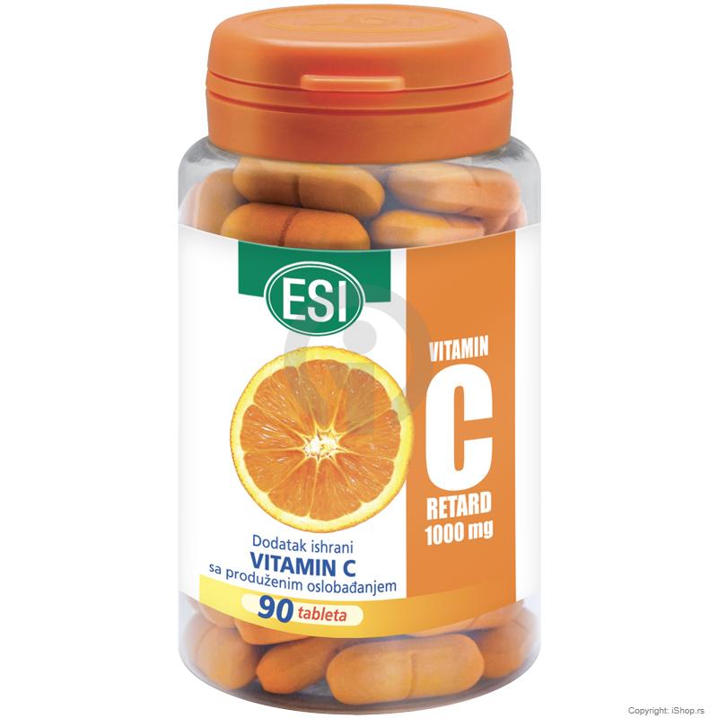 Vitamin C retard 1.000 mg, 90 tableta