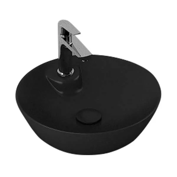 Sistema Y nadgradni lavabo 45cm matt black