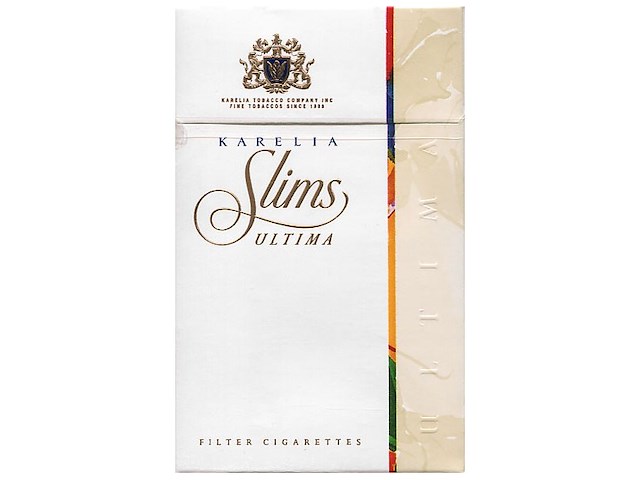 Kutija od Cigareta `KARELIA` Slim Ultima