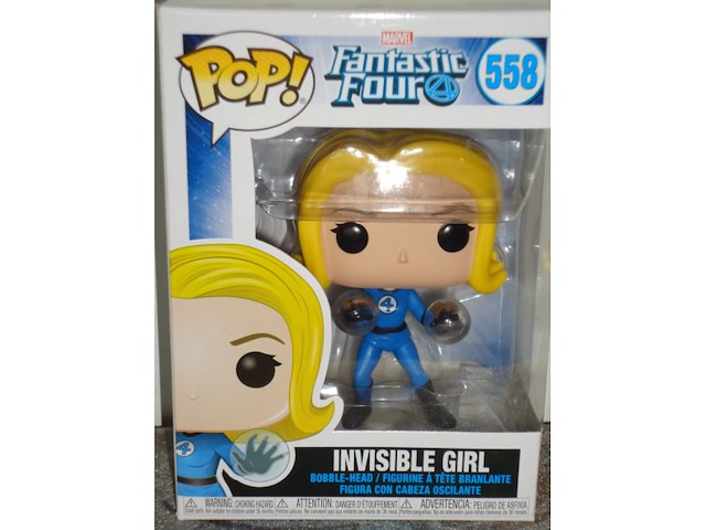 Funko POP! Fantastic Four - Invisible Girl