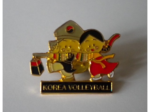Odbojka `Južna Koreja` (na amerikaner kopču)