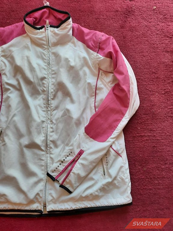 Belo roza jakna sa mrezicom vel. 40-42
