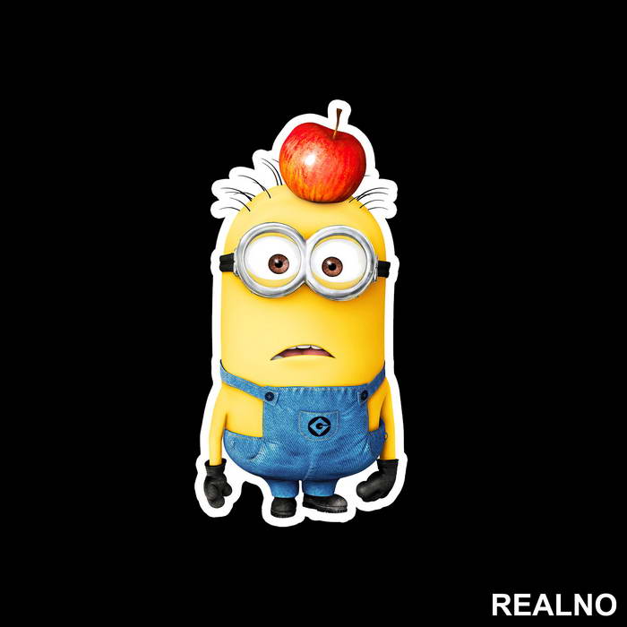 APPLE TARGET - MINIONS - NALEPNICA