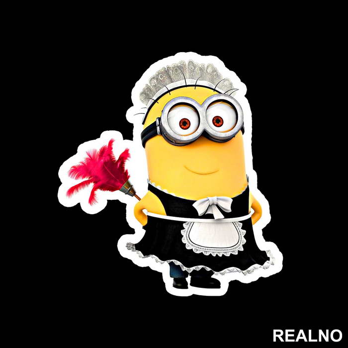 FRENCH MAID - MINIONS - NALEPNICA