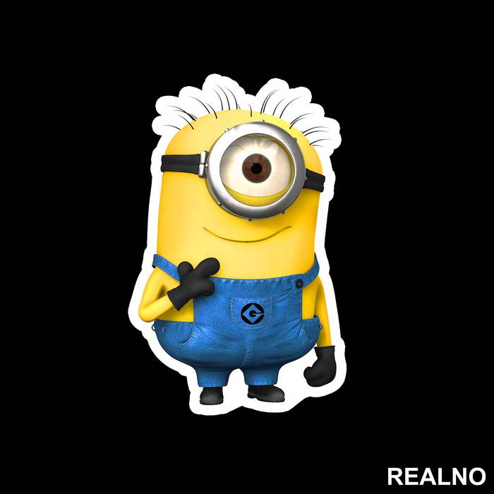 HELLO - MINIONS - NALEPNICA