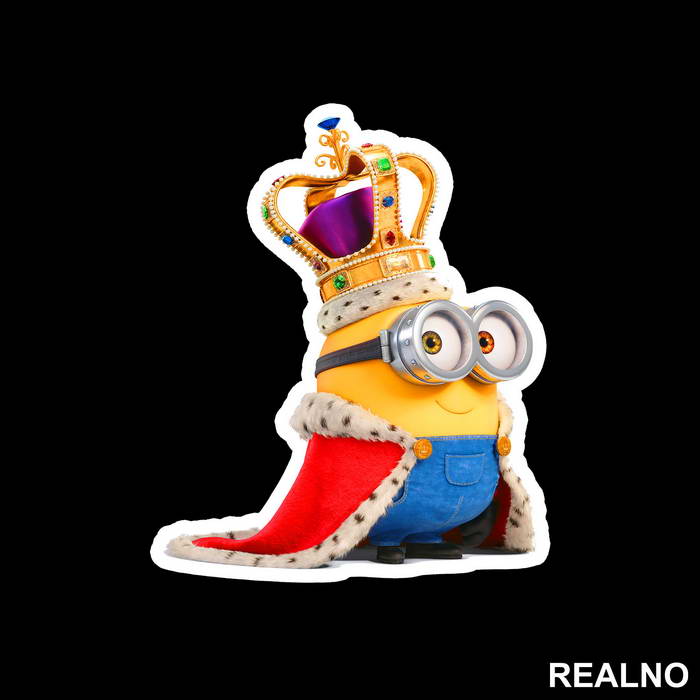 KING BOB - MINIONS - NALEPNICA