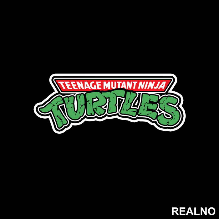 TEENAGE MUTANT NINJA TURTLES - LOGO - NINDŽA KORNJAČE - NALEPNICA