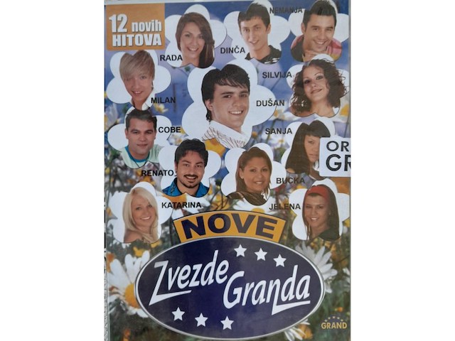 cd Nove Zvezde Granda 12 novih hitova 2007 godina