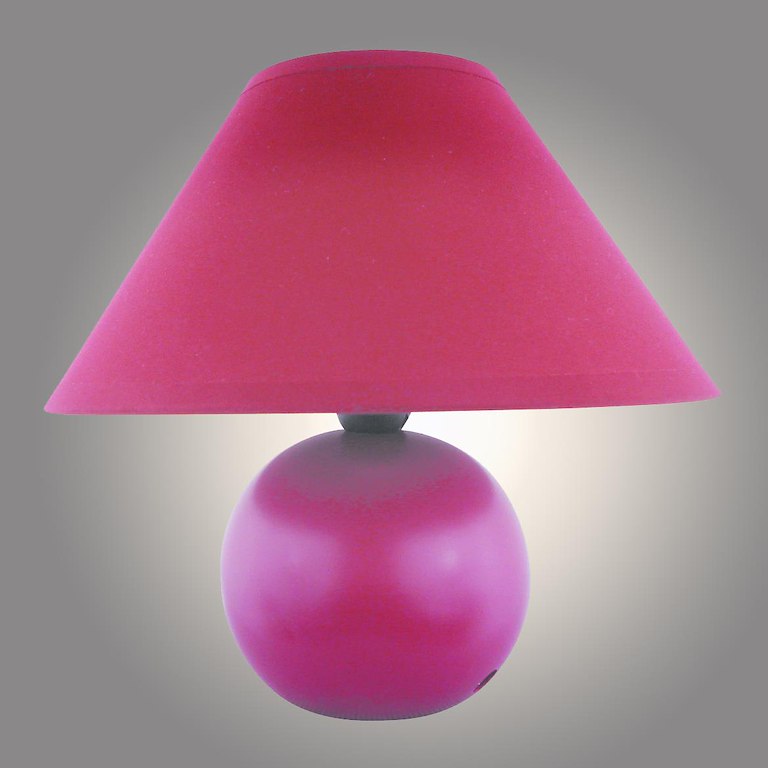 Stona lampa Ariel roze