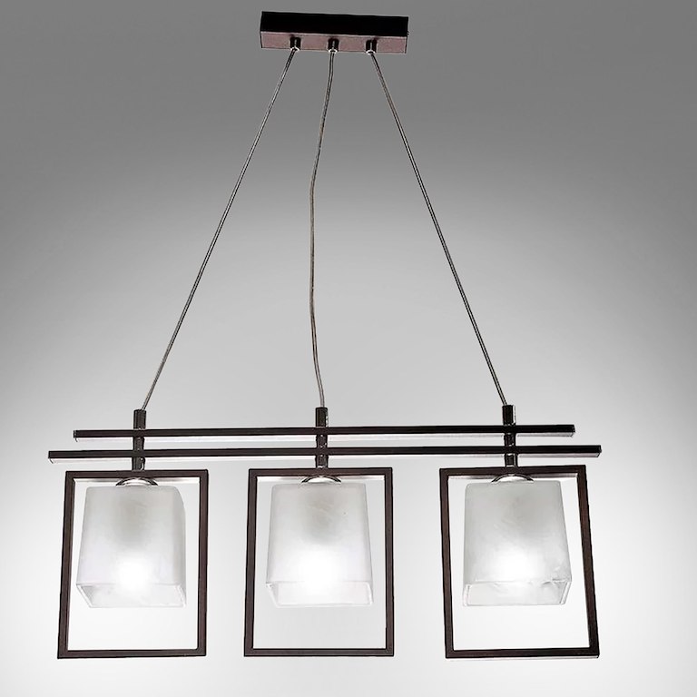 Viseca lampa Rubin 3 60x70cm