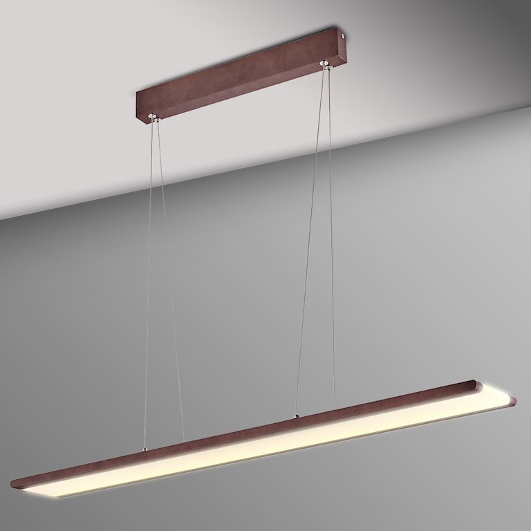 Viseca lampa Coconut LED 91x150cm braon