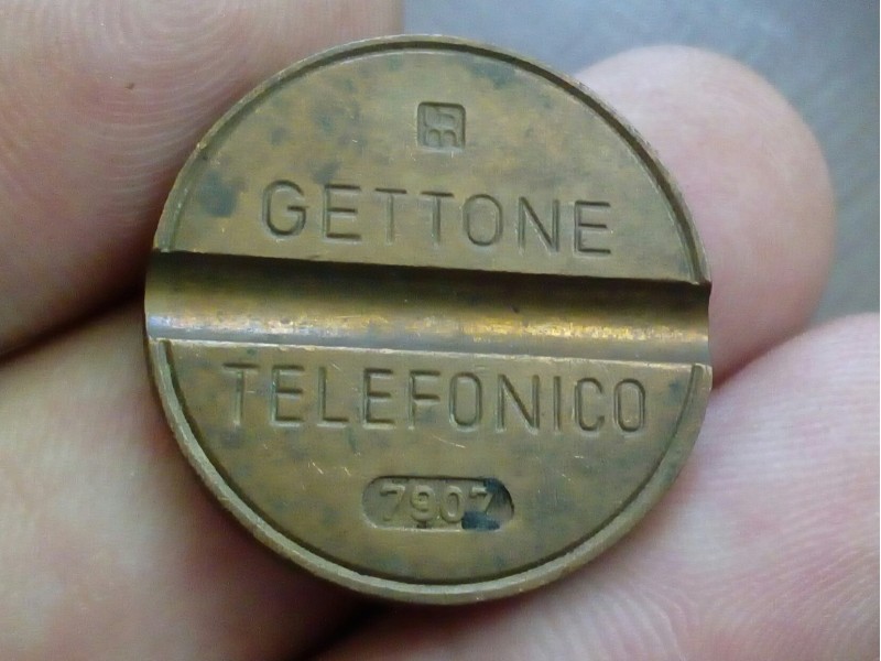 Zeton, Telefonico tip 1