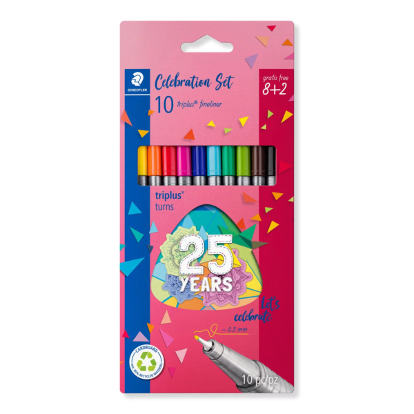 STAEDTLER Fineliner Turns set 10 334 BK10 TA