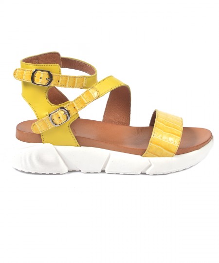 Grazia ženske kožne sandale sa platformom 70106-01