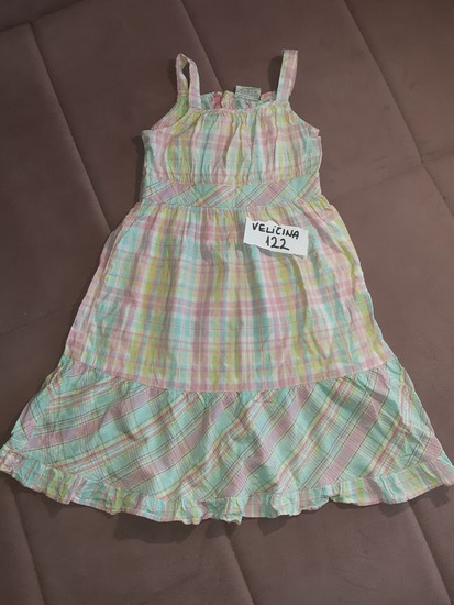 Letnja lepršava haljina za devojčice, veličina 122