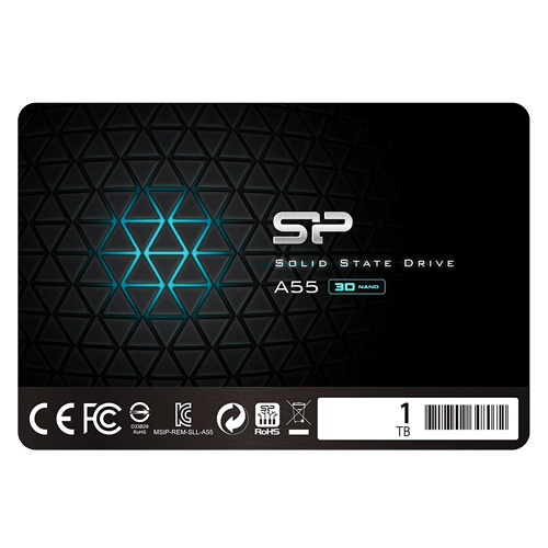 SILICON POWER SSD 1TB, 2.5", SATA III, Ace A55 - SP001TBSS3A55S25