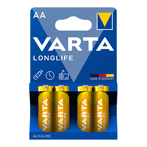 VARTA Alkalne baterije Longlife 4 x AA
