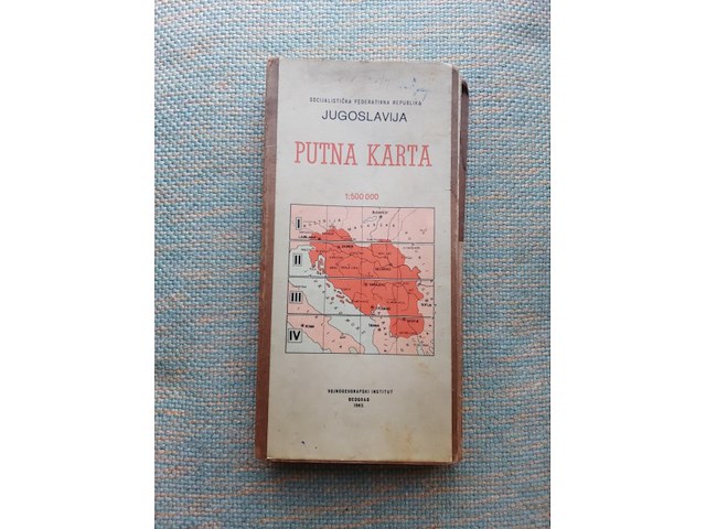 Putna karta SFRJ