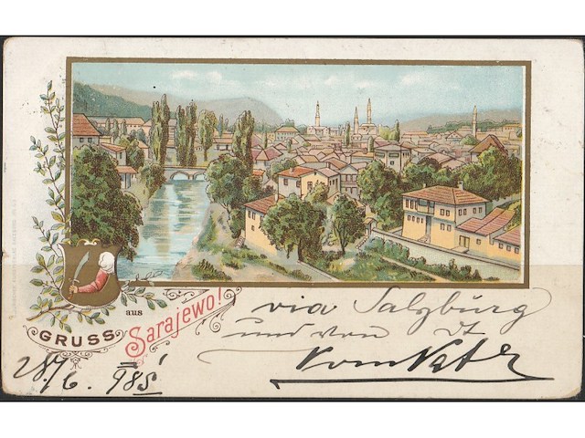 Bosna i Hercegovina - Sarajevo / Lito  / 1898
