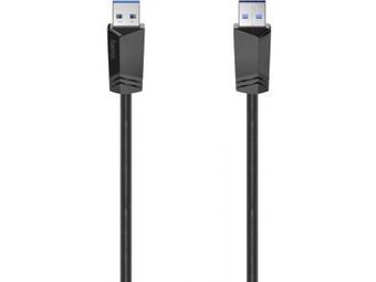 Hama (200624) kabl USB A(muški) na USB A (muški) 1.5m crni