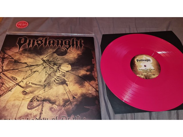 Onslaught - The shadow of death (Translucent red)