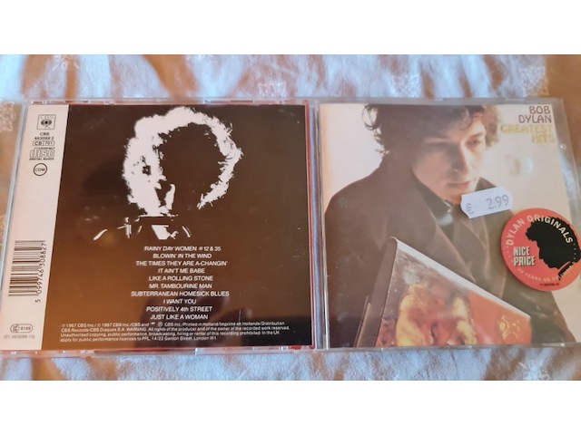 Bob Dylan - Greatest hits , ORIGINAL