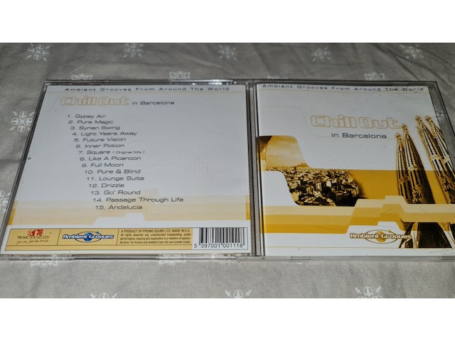 VA - Chill out in Barcelona , ORIGINAL