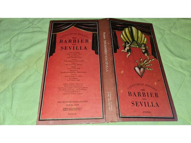Rossini - Der barbier von Sevilla , 3 kasete box