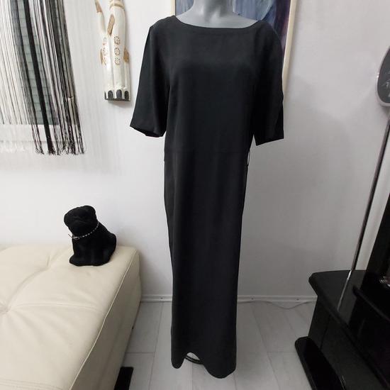 Crna haljina Selected sa slicevima 40