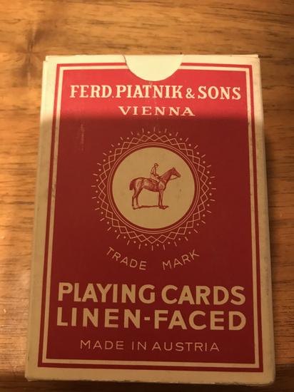 karte Piatnik Vienna
