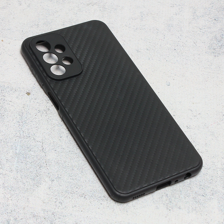 Maska(Futrola) Carbon fiber za Samsung A235F Galaxy A23 4G crna