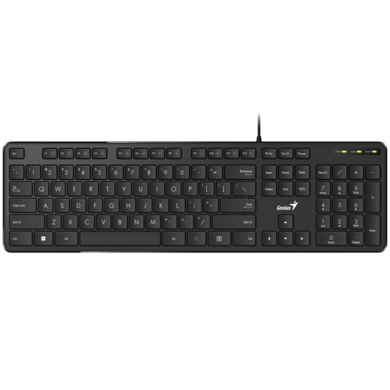 Tastatura Genius SlimStar M200,BLK,USB,US