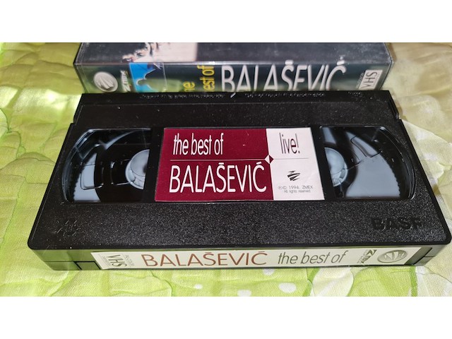 Đorđe Balašević - The best of, Live! VHS