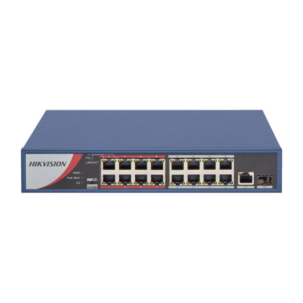 DS-3E0318P-E/M Hikvision 16-portni PoE Switch