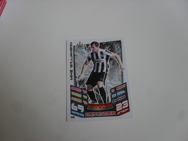 TOPPS MATCH ATTAX - MIKE WILLIAMSON