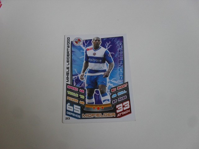 TOPPS MATCH ATTAX - MIKELE LEICERTWOOD