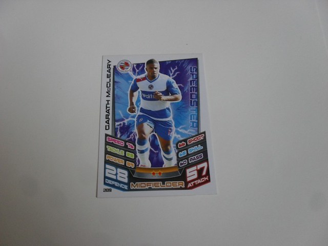 TOPPS MATCH ATTAX - CARATH McCLEARY