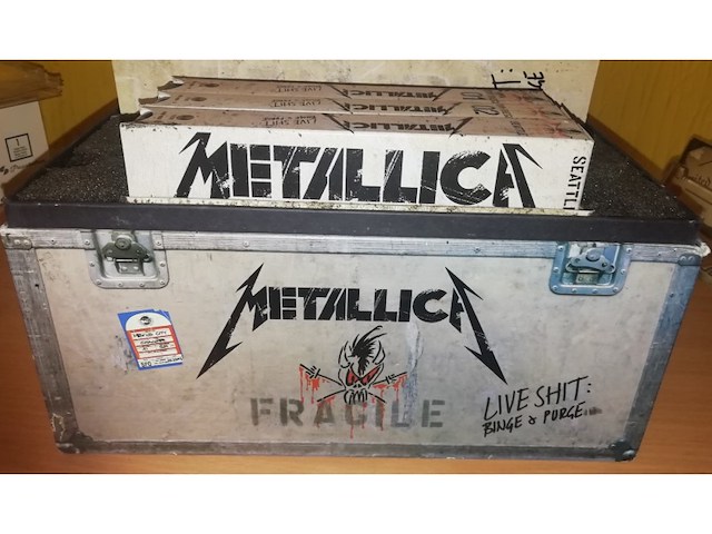 Metallica ‎– Live Shit: Binge &;; Purge (3CD+3VHS)