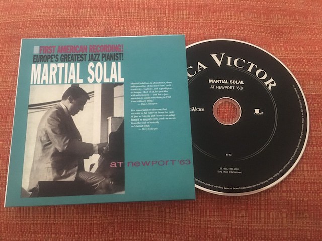 CD - Martial Solal - At Newport `63